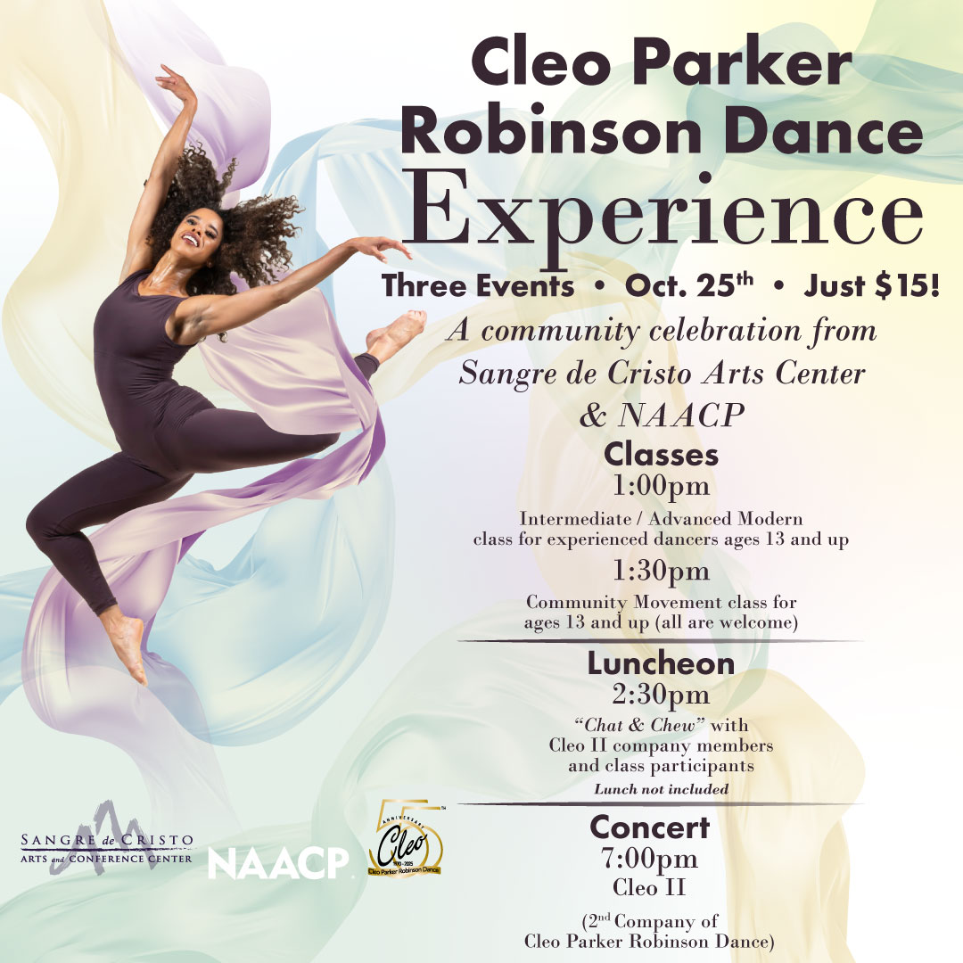Cleo Parker Robinson Dance Experience, October 25, 2025 1:00PM | Sangre ...